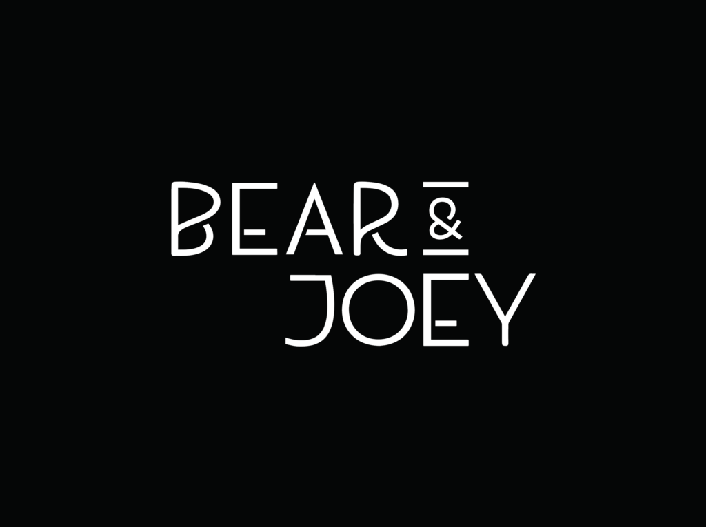 Bear&Joey-Logo-BW2 - Meade Design Group